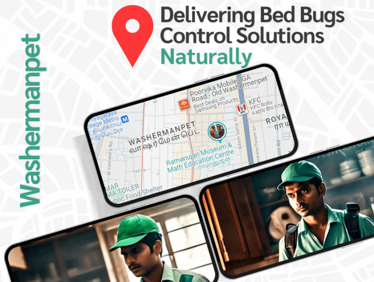 Eco-friendly Bed bugs Control Services in Washermanpet | Book AMC
